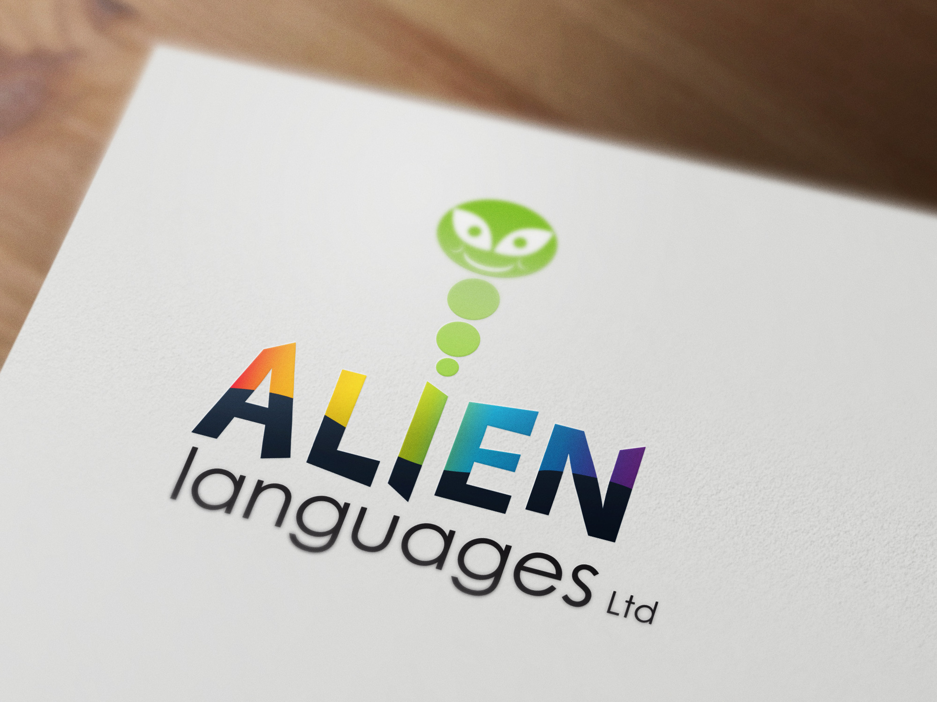 Alien Languages Identity design - Excellent Graphic Design Services ...